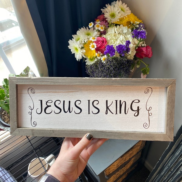 Jesus is King - Etsy