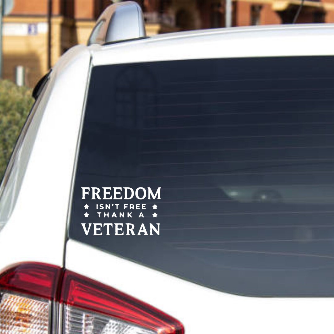 Veterans For Freedom Bumper Stickers