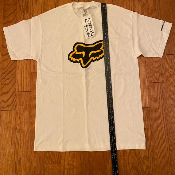 Vintage Y2K Fox Racing Logo Original Logo Promo tee s… - Gem