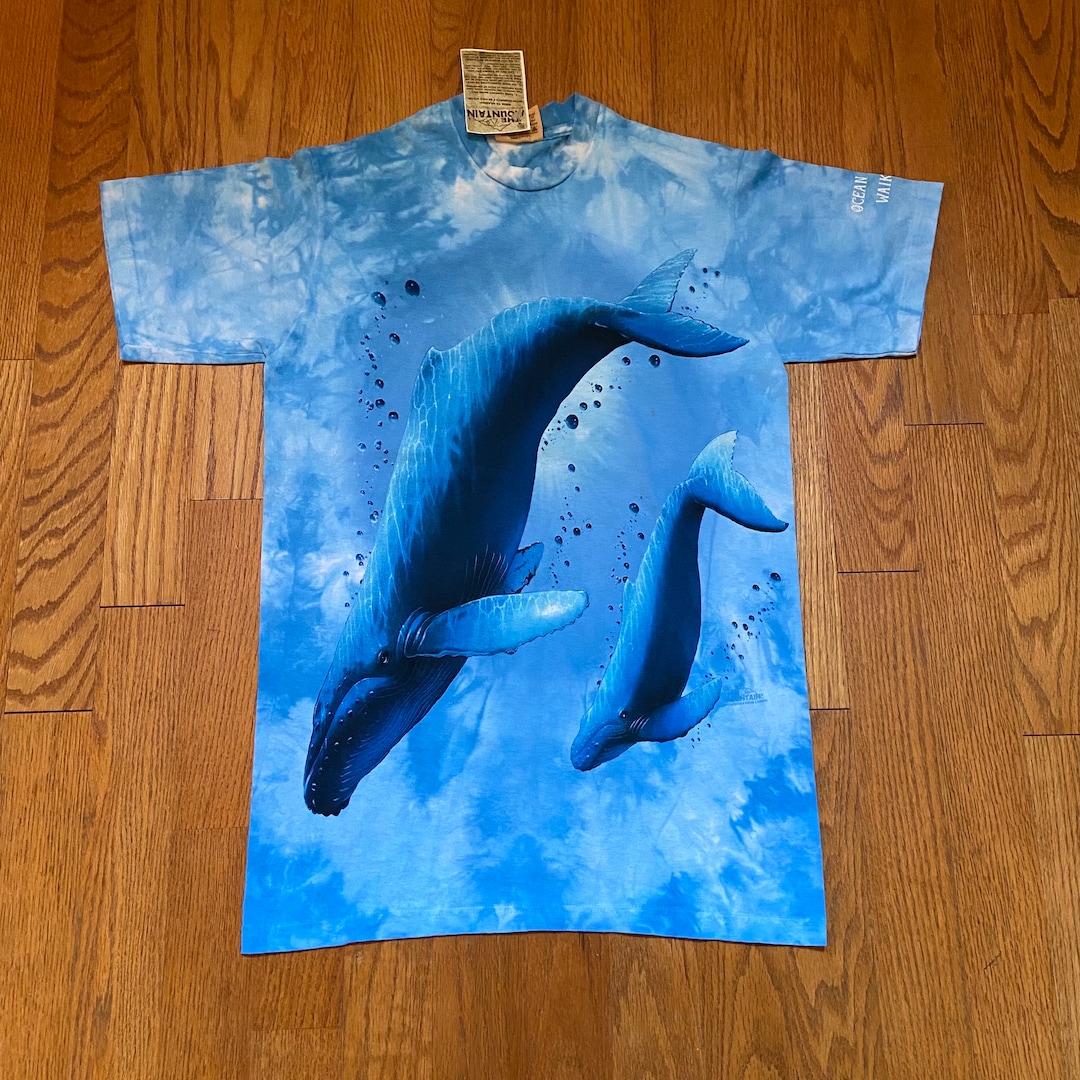 Vintage 2003 Thr Mountain Humpback Whale Tee Shirt Size M - Etsy