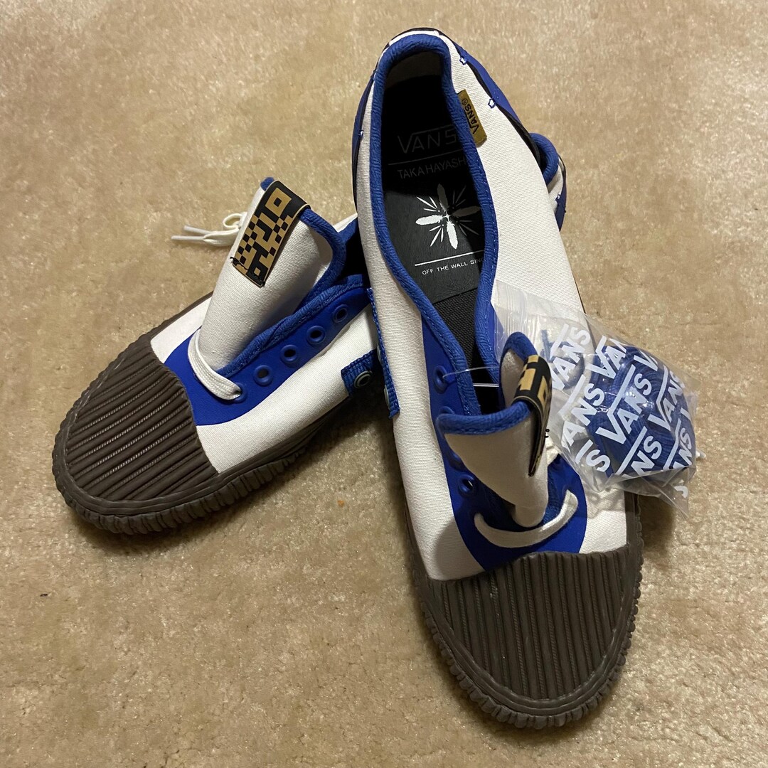 Vans X Taka Hayashi Authentic One Piece LX Canvas Shoes Size 10.5 - Etsy