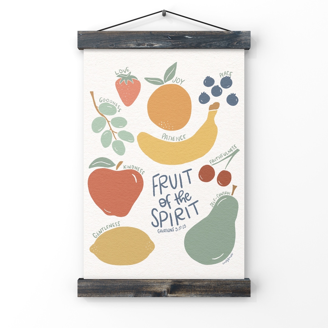 Fruit of the Spirit Poster - Etsy