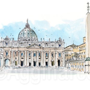 Vatican City Rome Italy / Europe / Travel Fine Art Print From - Etsy