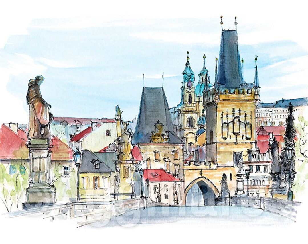 Prague / Charles Bridge / Czech Republic / Europe / Fine Art Print From ...