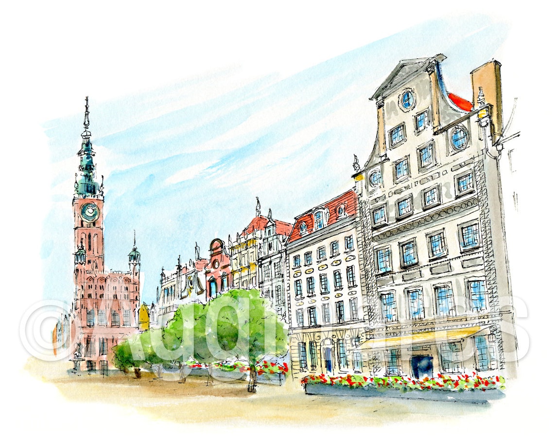 Gdansk Poland / Europe / Travel Fine Art Print From an - Etsy