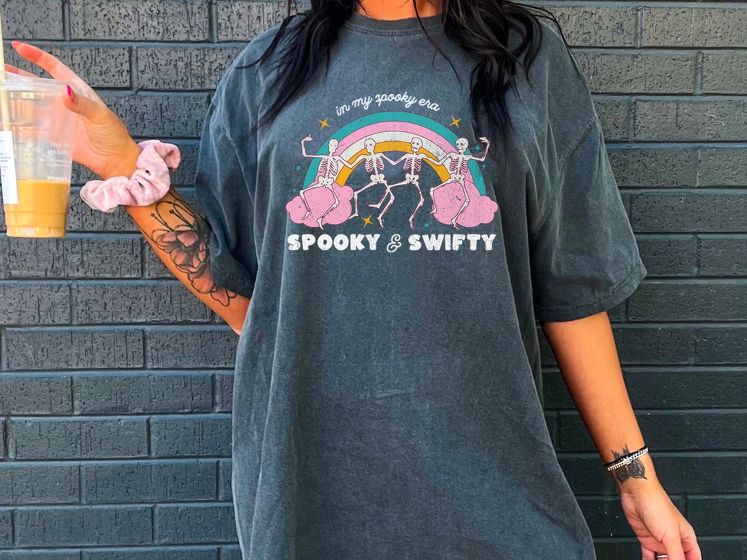 Spooky and Swifty Shirt Spooky Era Taylor Swift Halloween - Etsy