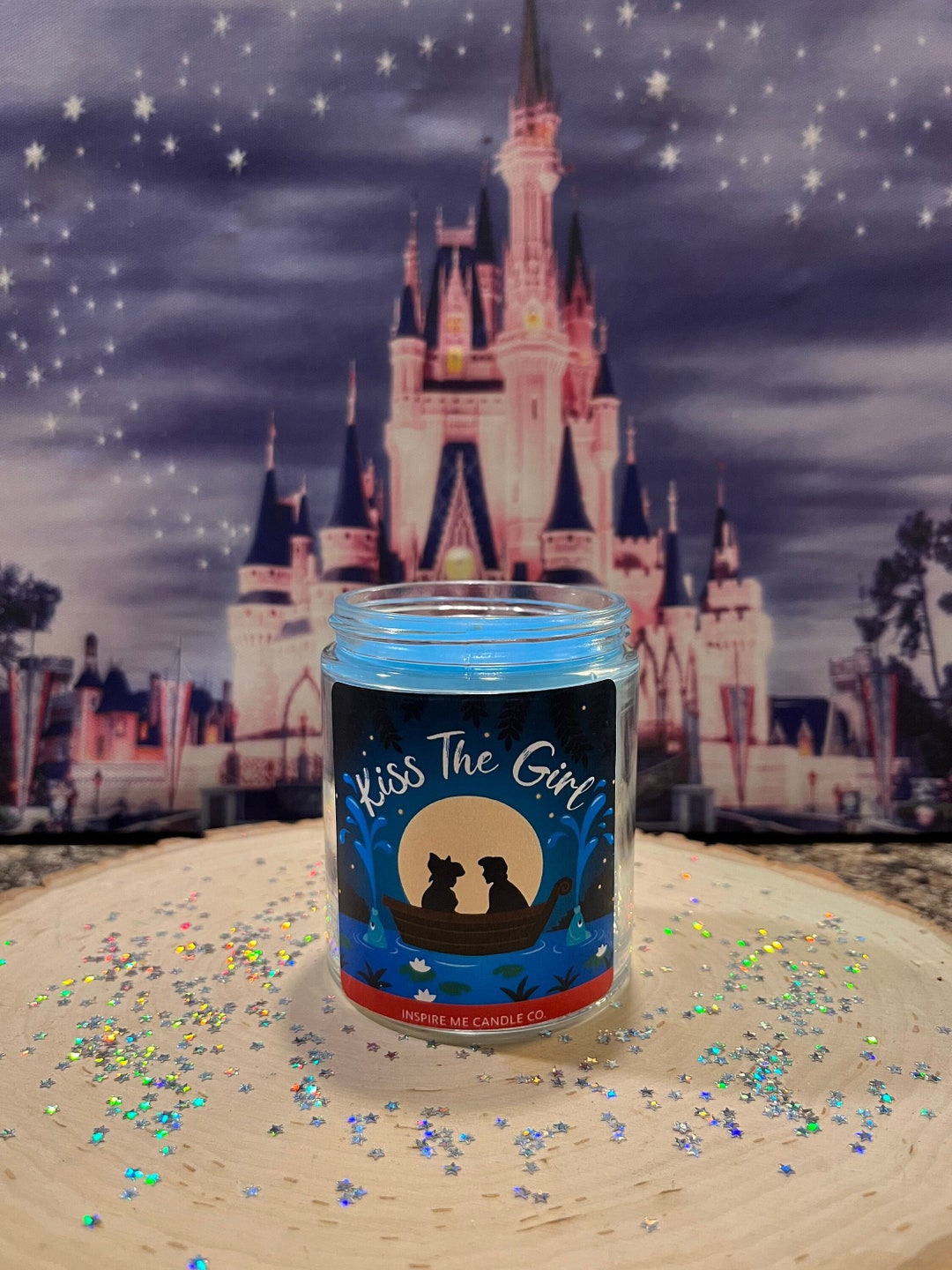 Kiss the Girl Candle-the LITTLE MERMAID Candle-ariel and Prince Eric ...