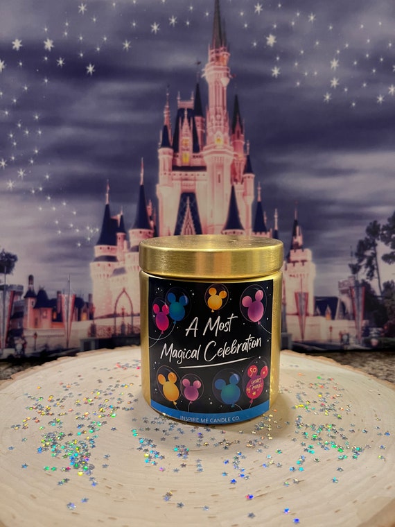 DISNEY'S 50th ANNIVERSARY Candle-a Most Magical - Etsy
