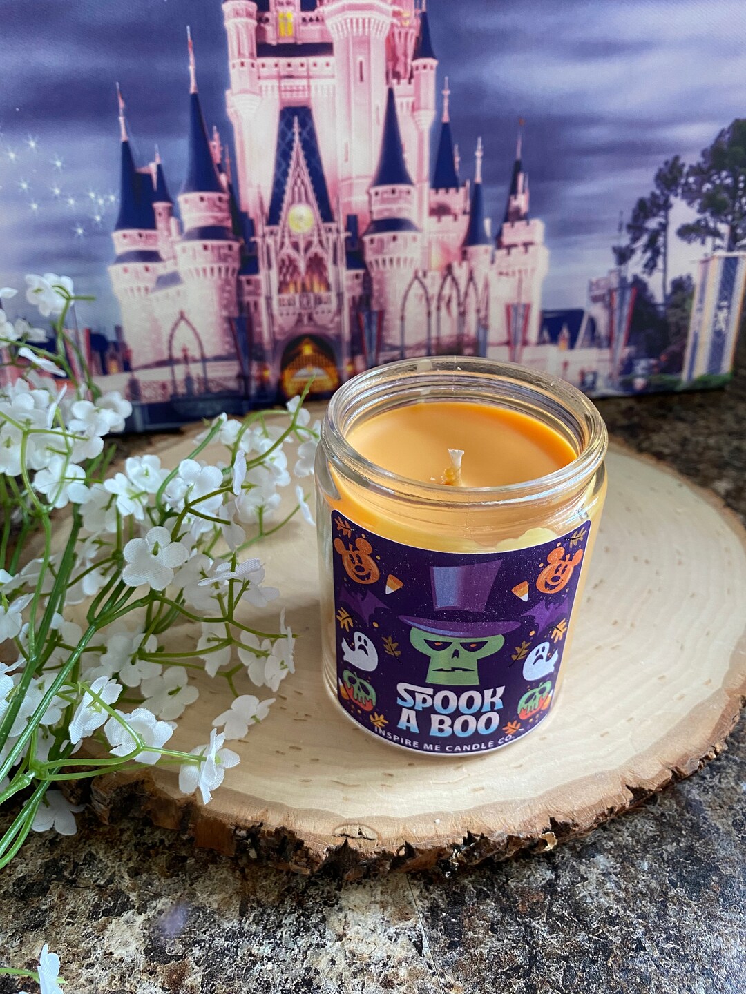 Spook A Boo Candle - Disney Inspired Halloween Scent | Fall Candle ...