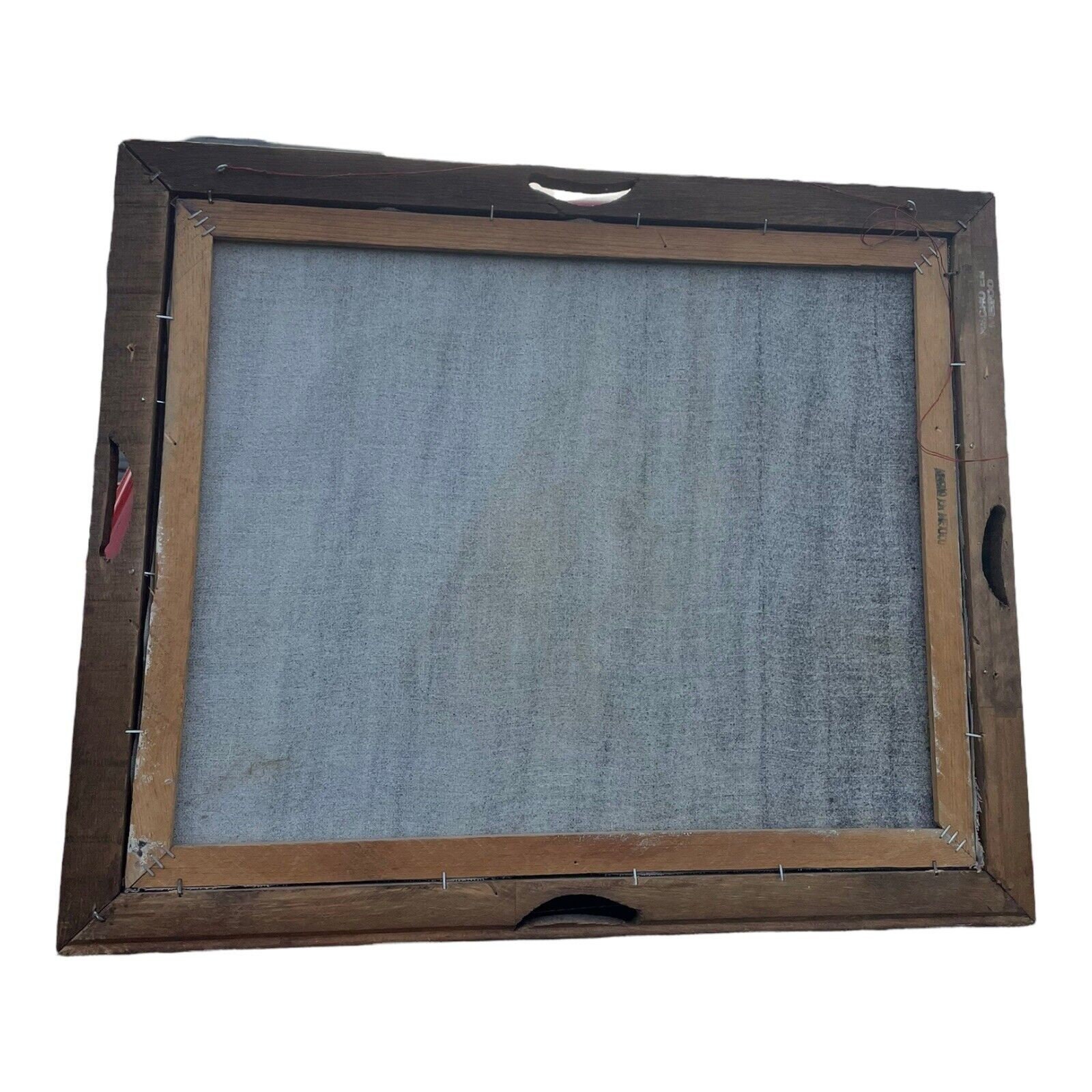 Native American Tracking Velvet Painting by Ernesto Sanchez 23x19 Snow ...