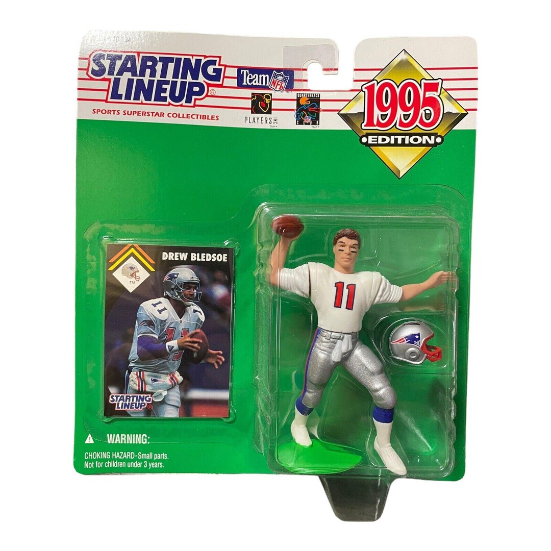 Drew Bledsoe New England Patriots Starting Lineup SLU 1995 - Etsy