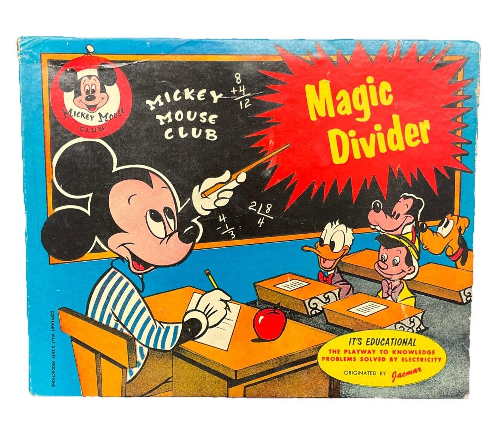 Mickey Mouse Club Magic Divider - Etsy