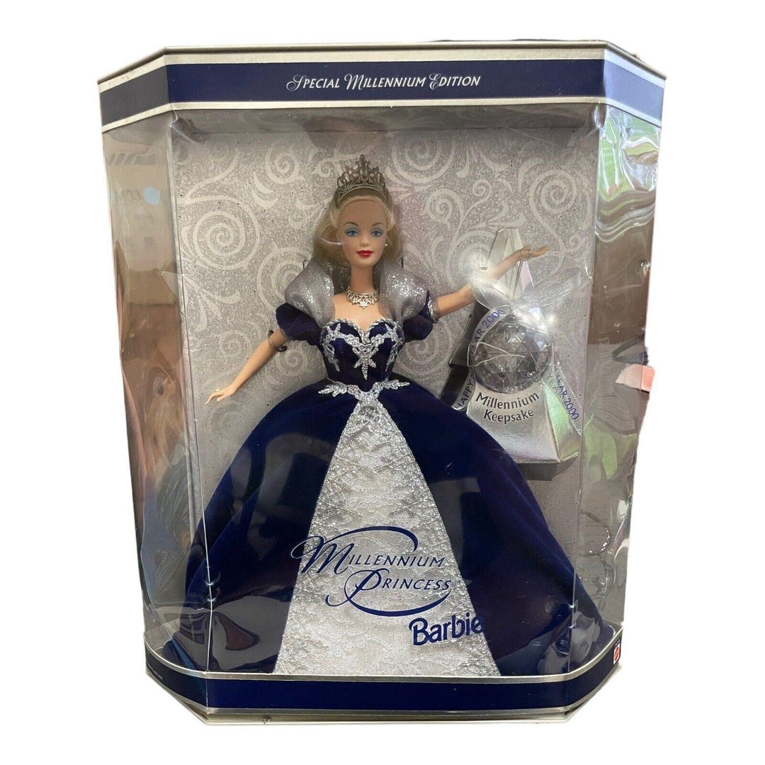 2000 Mattel Barbie Millennium Princess Fashion Doll 24154 Special ...