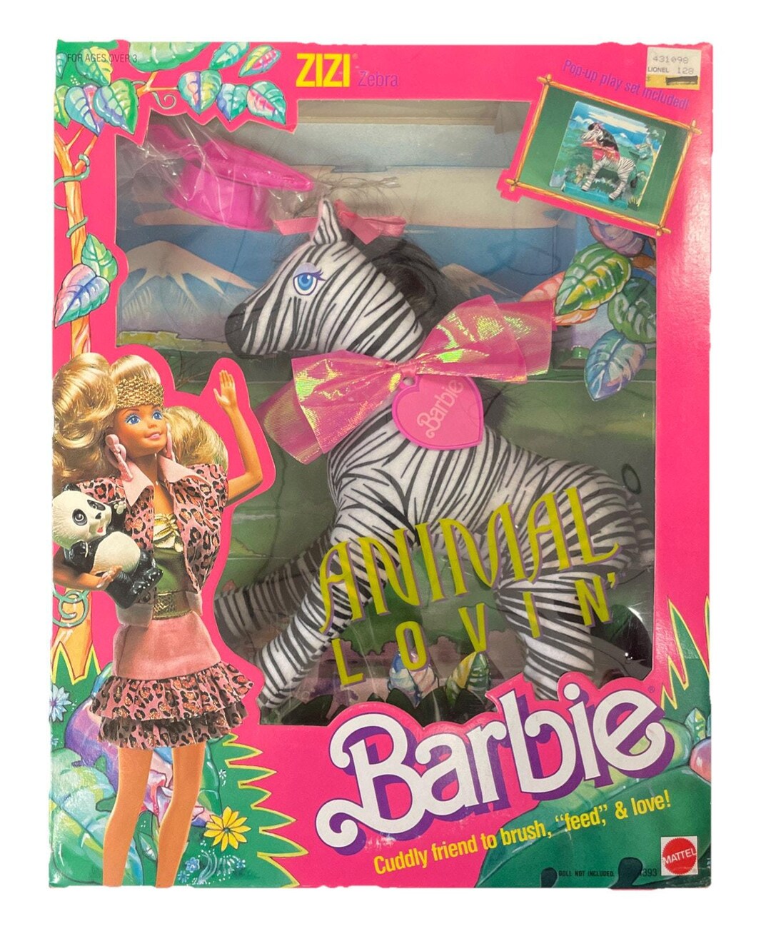 Barbie Animal Lovin’ Zizi Zebra Pop-up Play Set - Etsy