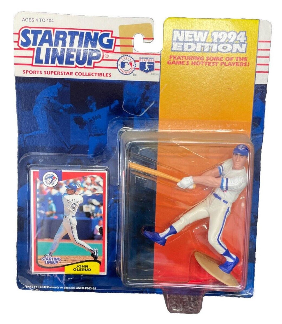 John Olerud 9 Toronto Blue Jays Starting Lineup 1994 Edition Figure - Etsy