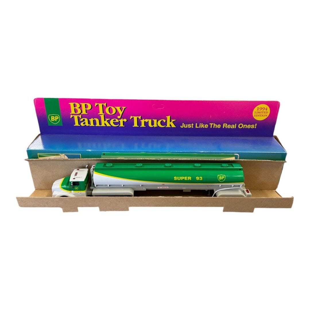 1994 BP Toy Tanker Truck Battery Operated Lights and Sound Limited ...