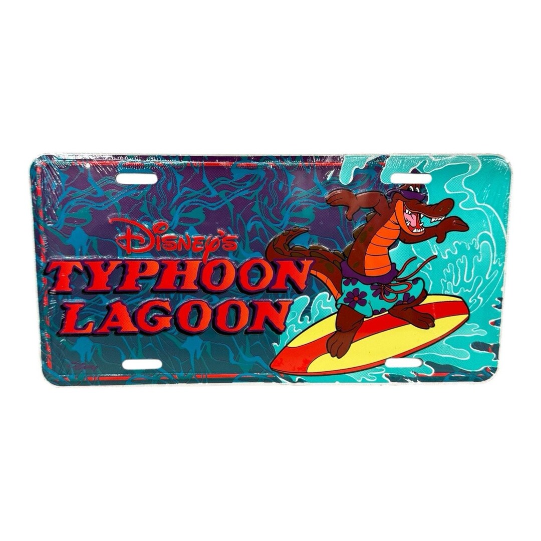 Disney’s Typhoon Lagoon Metal License Plate Sealed - Etsy