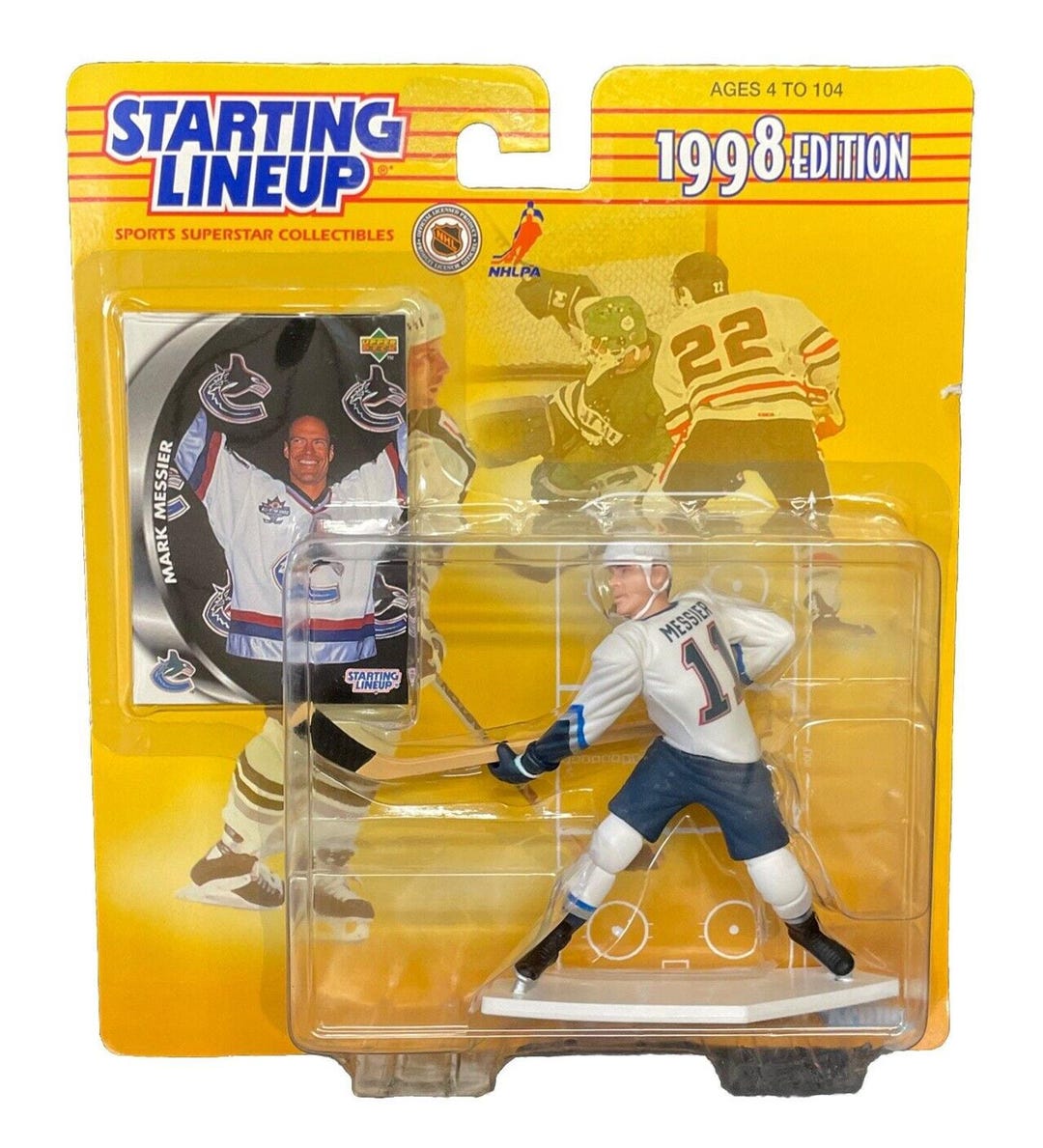 Mark Messier Vancouver Canucks Starting Lineup Figure 1998 Edition - Etsy