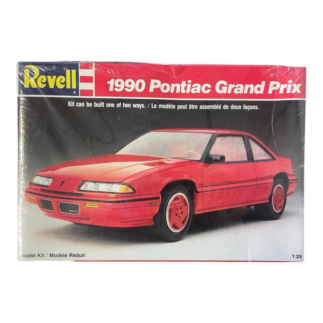 1990 Pontiac Grand Prix Revell 1:25 Scale Model Kit - Etsy