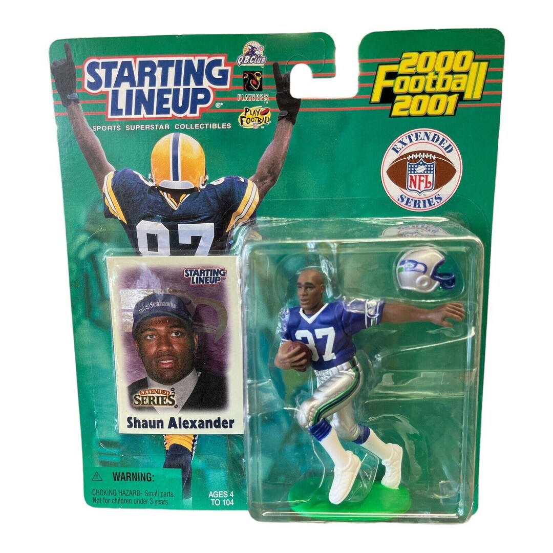 Shaun Alexander Seattle Seahawks 2000 Starting Lineup Action Figure ...