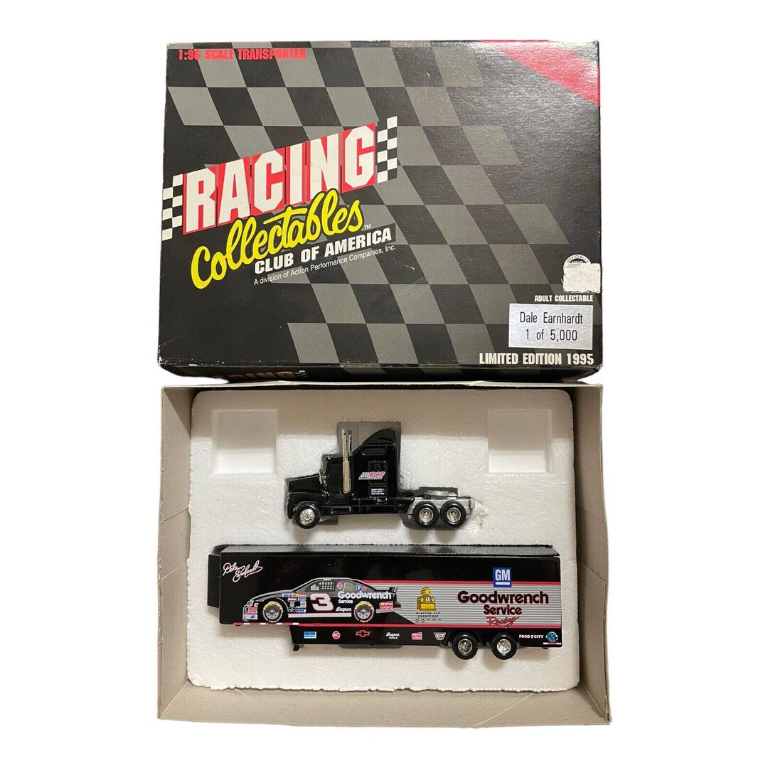 Dale Earnhardt 1995 RCCA 3 GM Goodwrench 1/96 Transporter by Action - Etsy