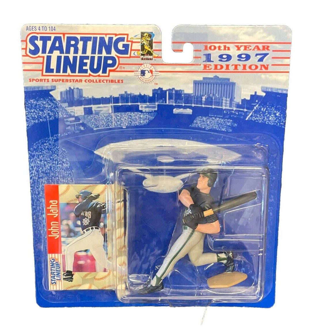 John Jaha Milwaukee Brewers Starting Lineup 1997 Edition Figure and ...