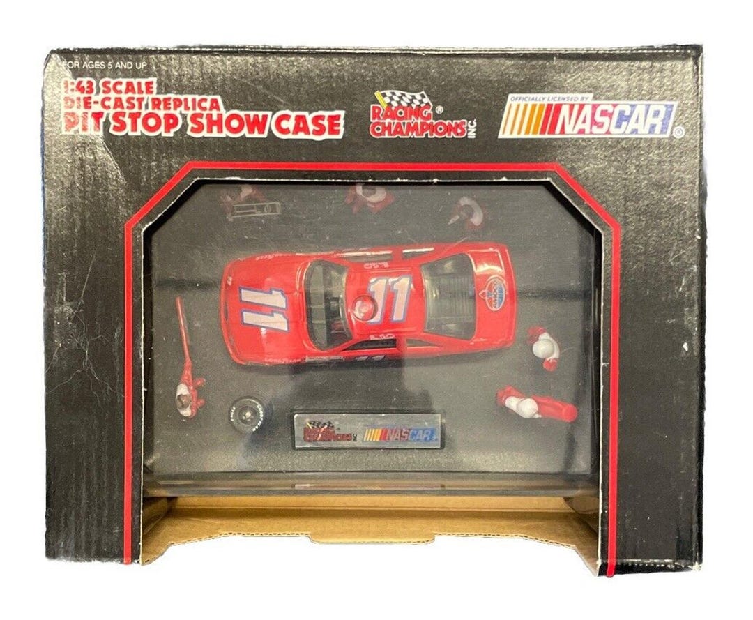 Bill Elliott #11 Racing Champions 1993 1:43 Scale Pit Stop Show Case - Etsy