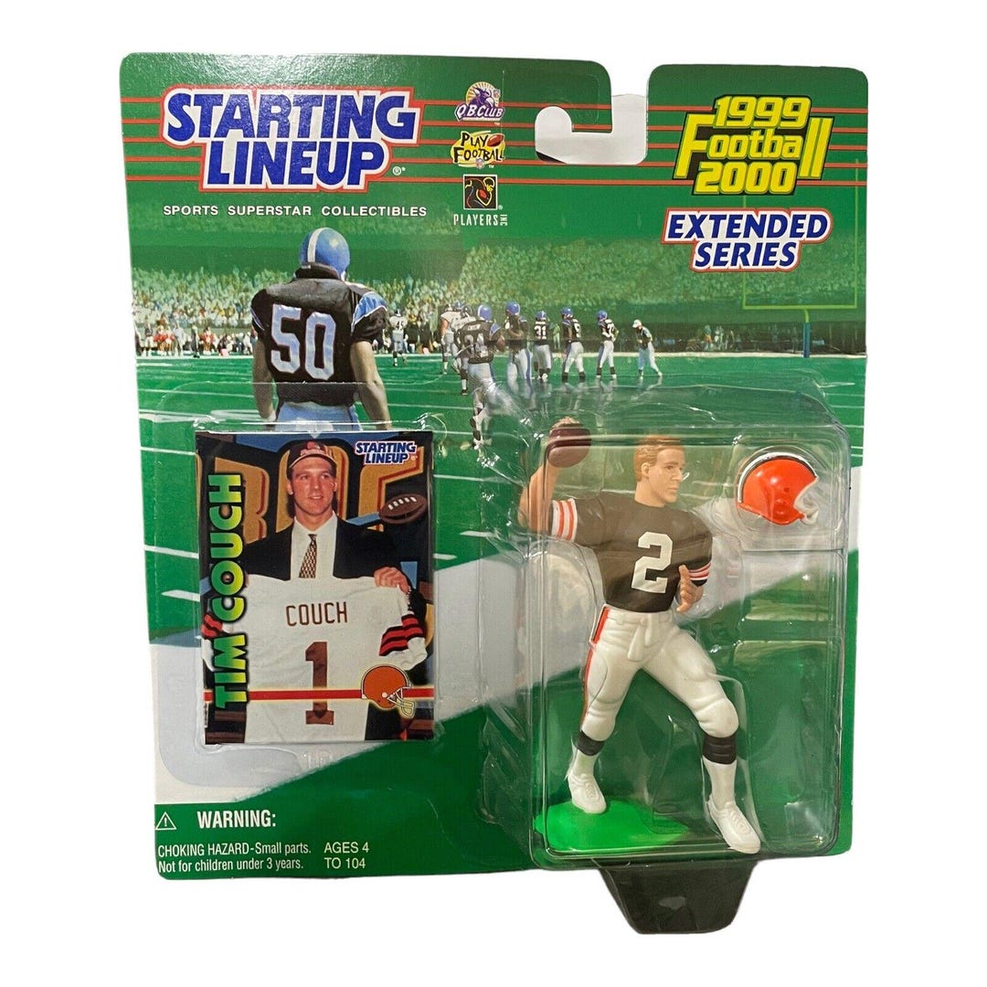 1999 Tim Couch Starting Lineup Extended Series Cleveland Browns NFL - Etsy