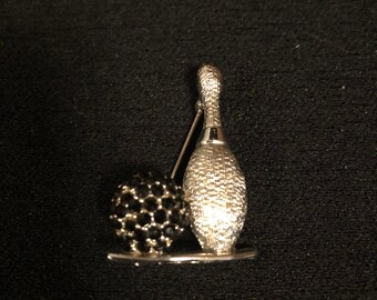 Bowling Brooch | Etsy