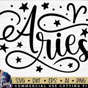 Aries SVG, Zodiac SVG, Horoscope Svg, Astrology Signs Svg, Zodiac ...