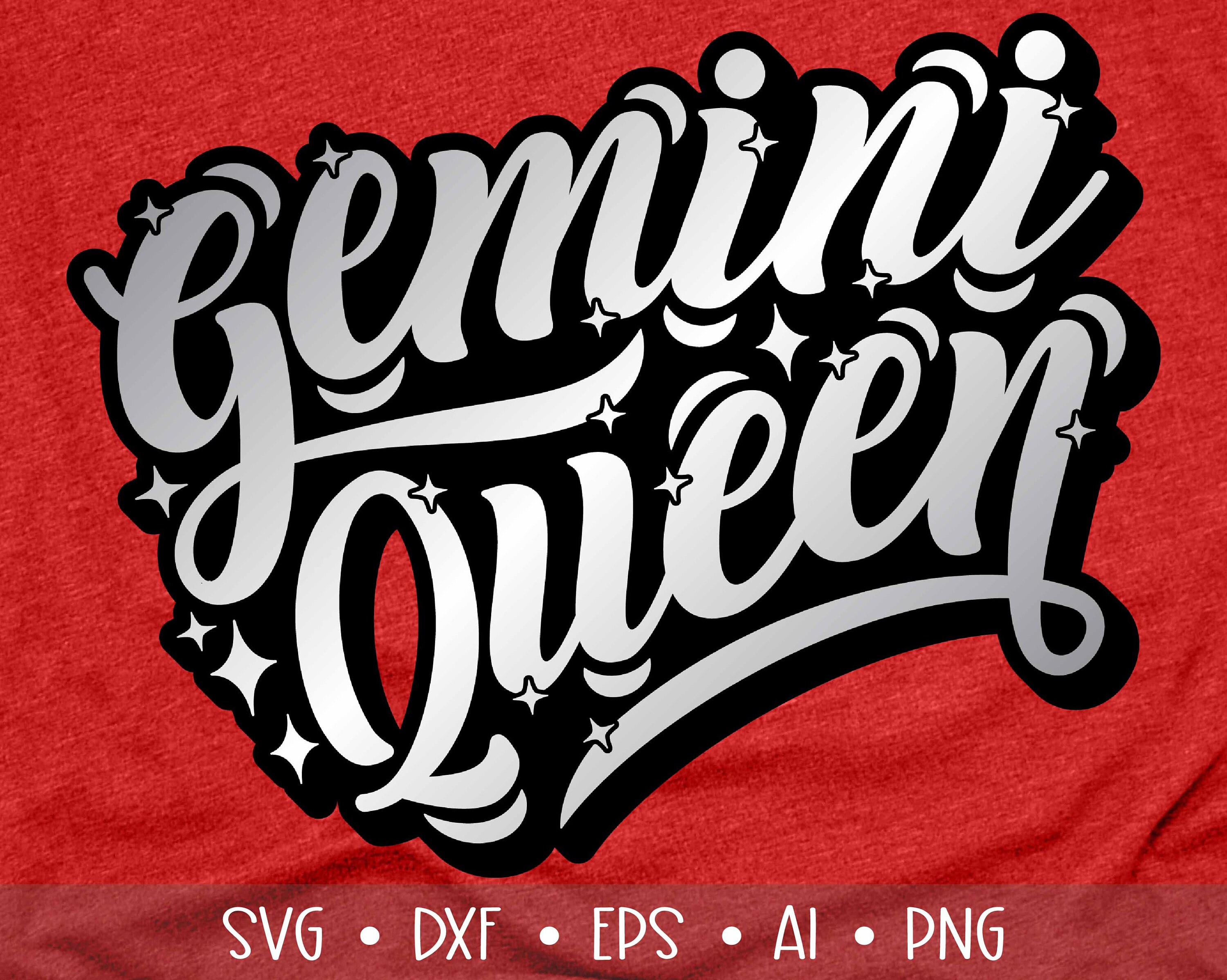 Gemini Queen Svg Birthday Queen Svg It's My Birthday - Etsy