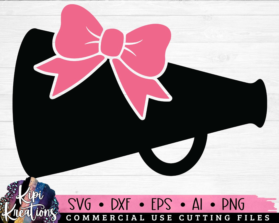 Cheer Megaphone SVG Cheerleading SVG Cheerleader Svg Cheer | Etsy