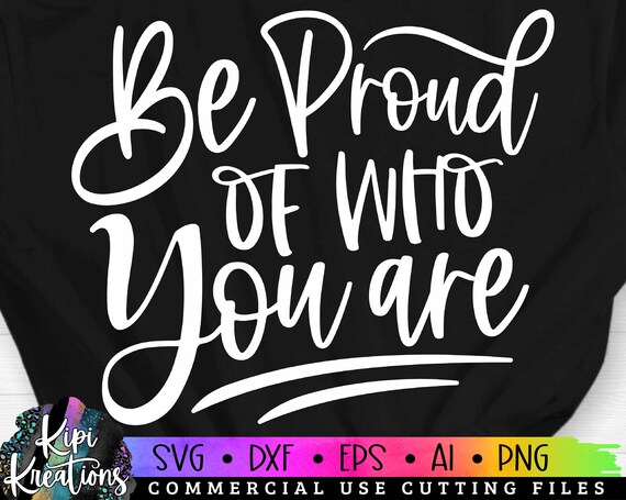 Be Proud SVG Gay Pride Svg Gay Svg Pride Svg Rainbow Svg | Etsy
