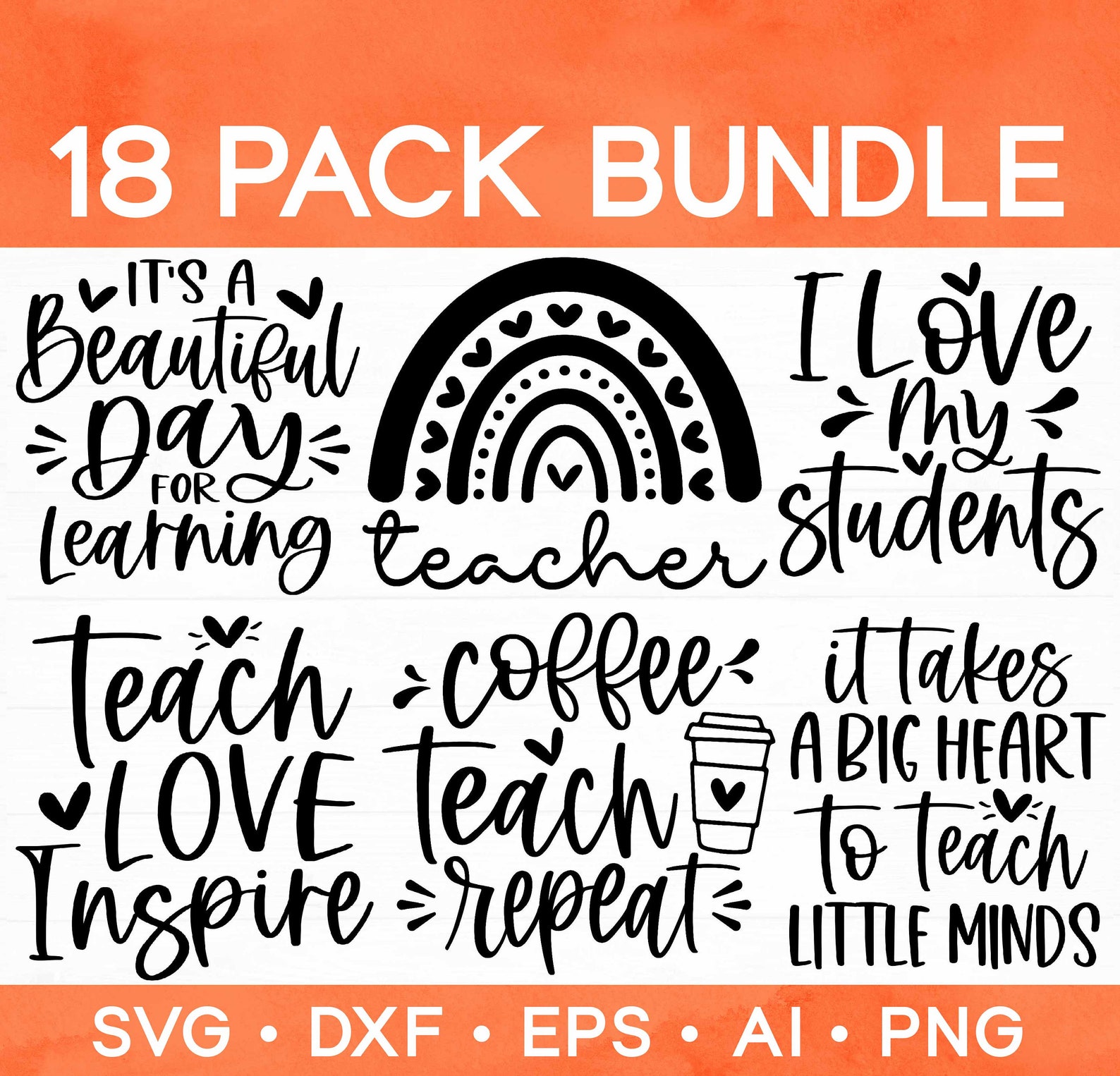 Teacher SVG Bundle Teacher Life Svg Teacher SVG School SVG - Etsy