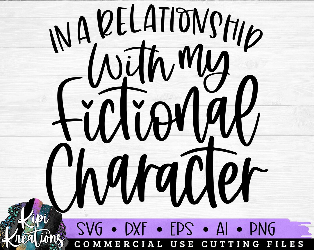 Fictional Character SVG, Book Reading SVG, Book Svg, Reading Svg, Book ...
