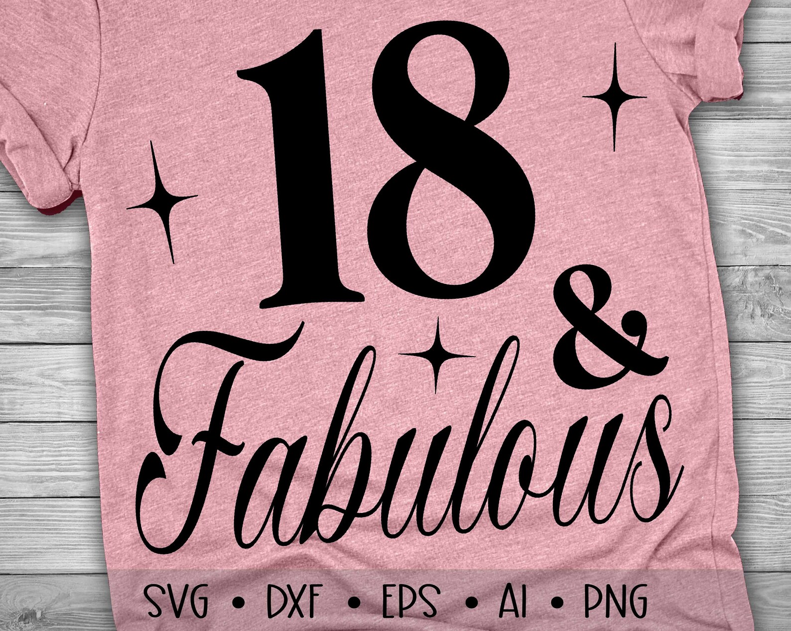 18 and Fabulous Svg Eighteen and Fabulous Svg Birthday Queen - Etsy UK