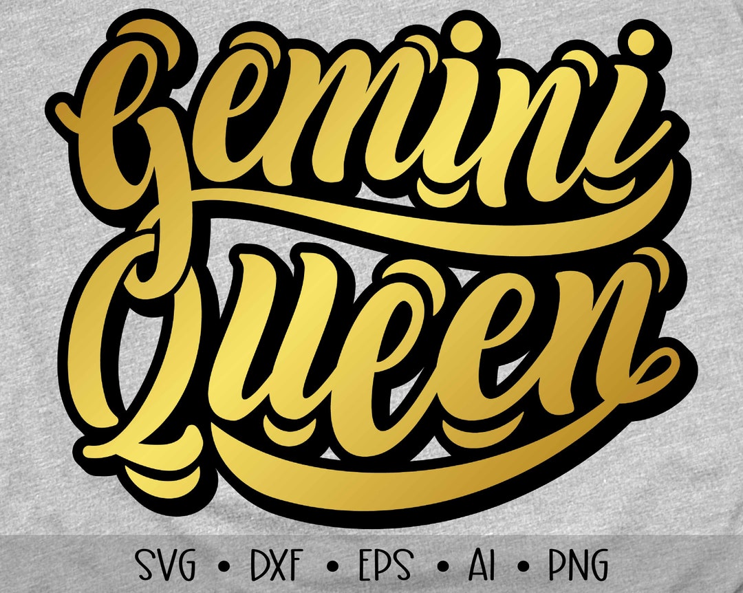 Gemini Queen Svg, Birthday Queen Svg, It's My Birthday Svg, Afro Queen ...