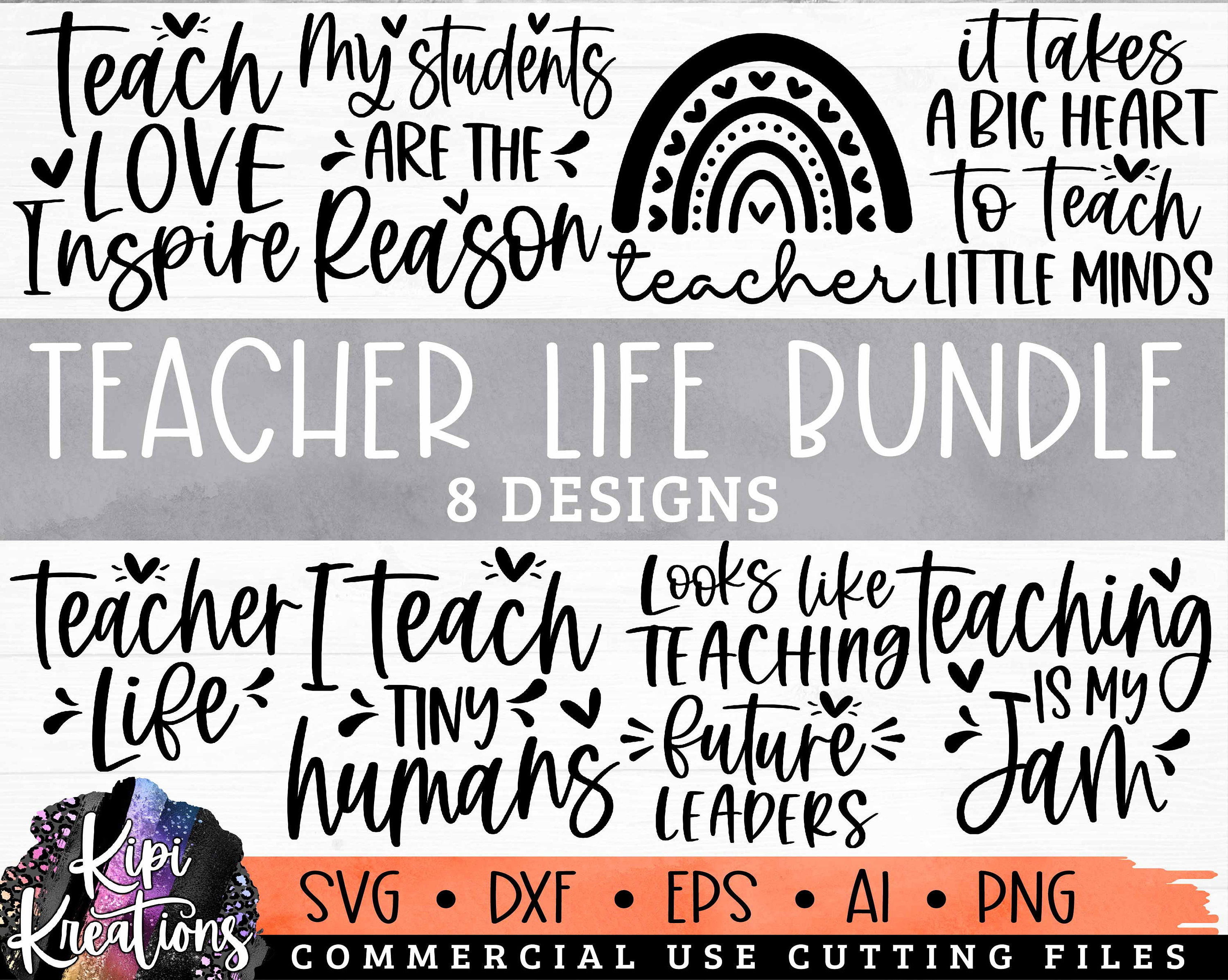 Teacher SVG Bundle Teacher Life Svg Teacher SVG School SVG | Etsy