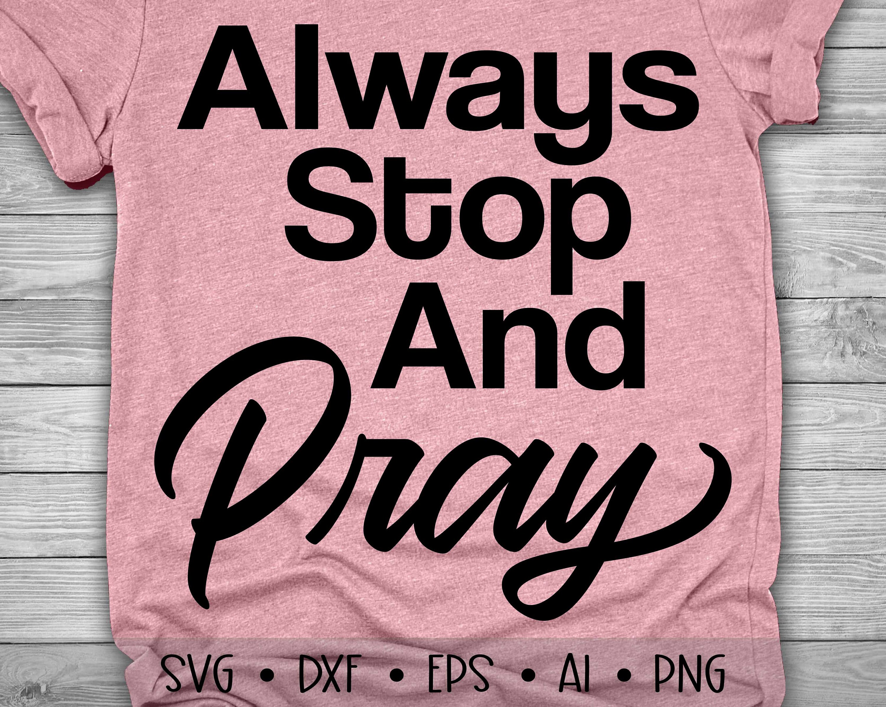 Always Stop and Pray Svg Pray on It Svg Afro Queen Svg - Etsy