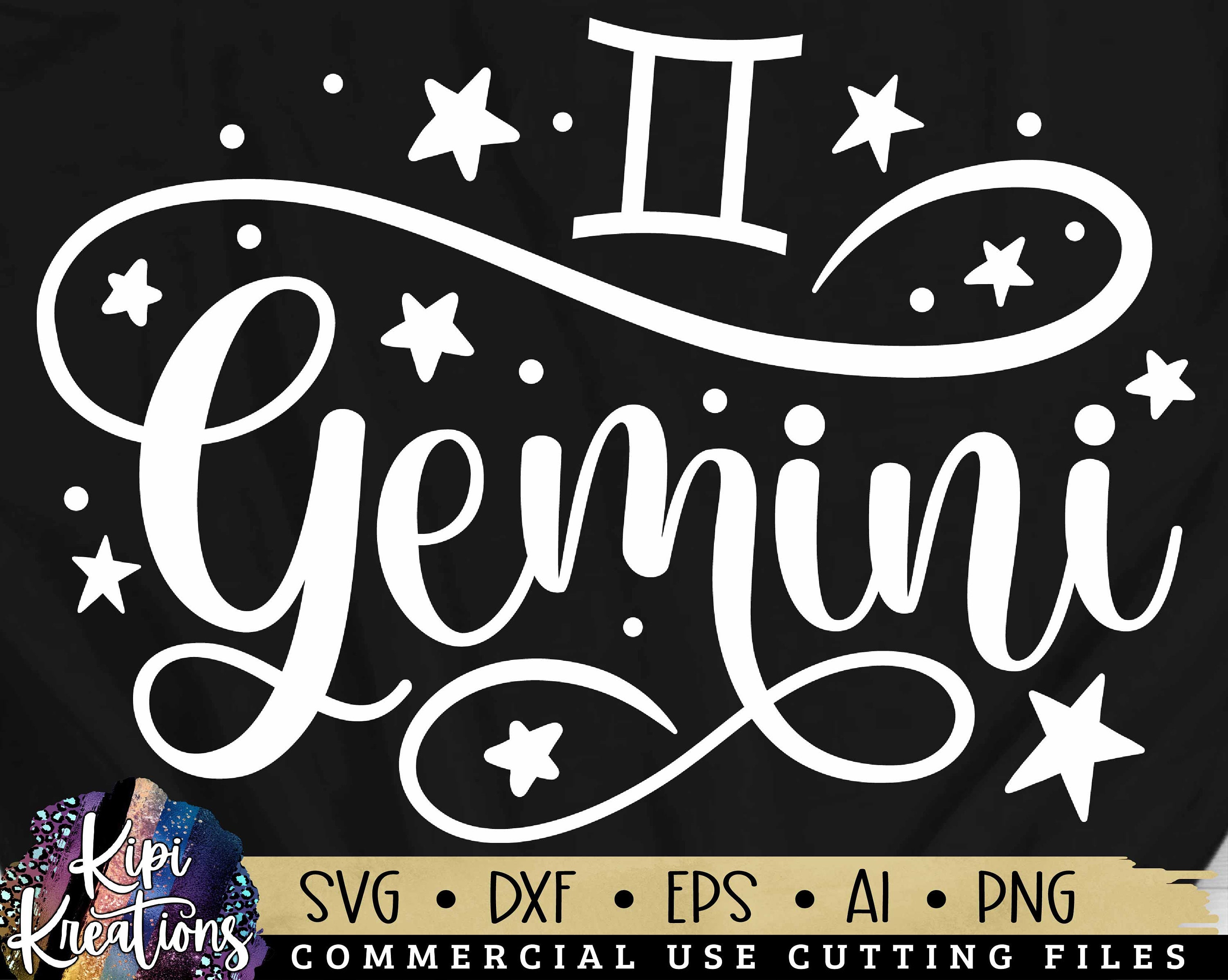 Gemini SVG Zodiac SVG Horoscope Svg Astrology Signs Svg - Etsy Canada