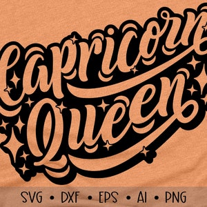Capricorn Queen Svg, Birthday Queen Svg, It's My Birthday Svg, Afro ...