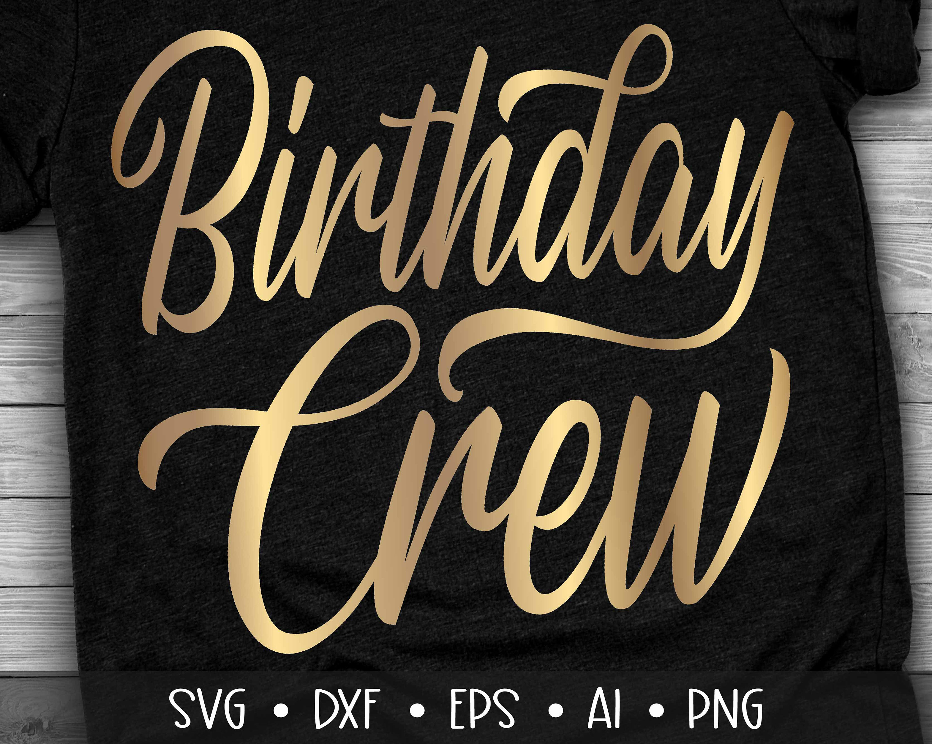 Birthday Crew Svg Birthday Svg Birthday Saying Svg Birthday | Etsy