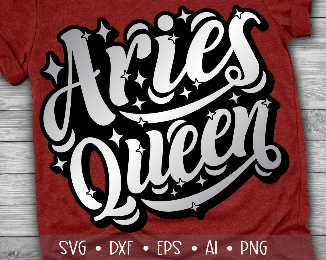 Aries Queen Svg Birthday Queen Svg It's My Birthday Svg | Etsy
