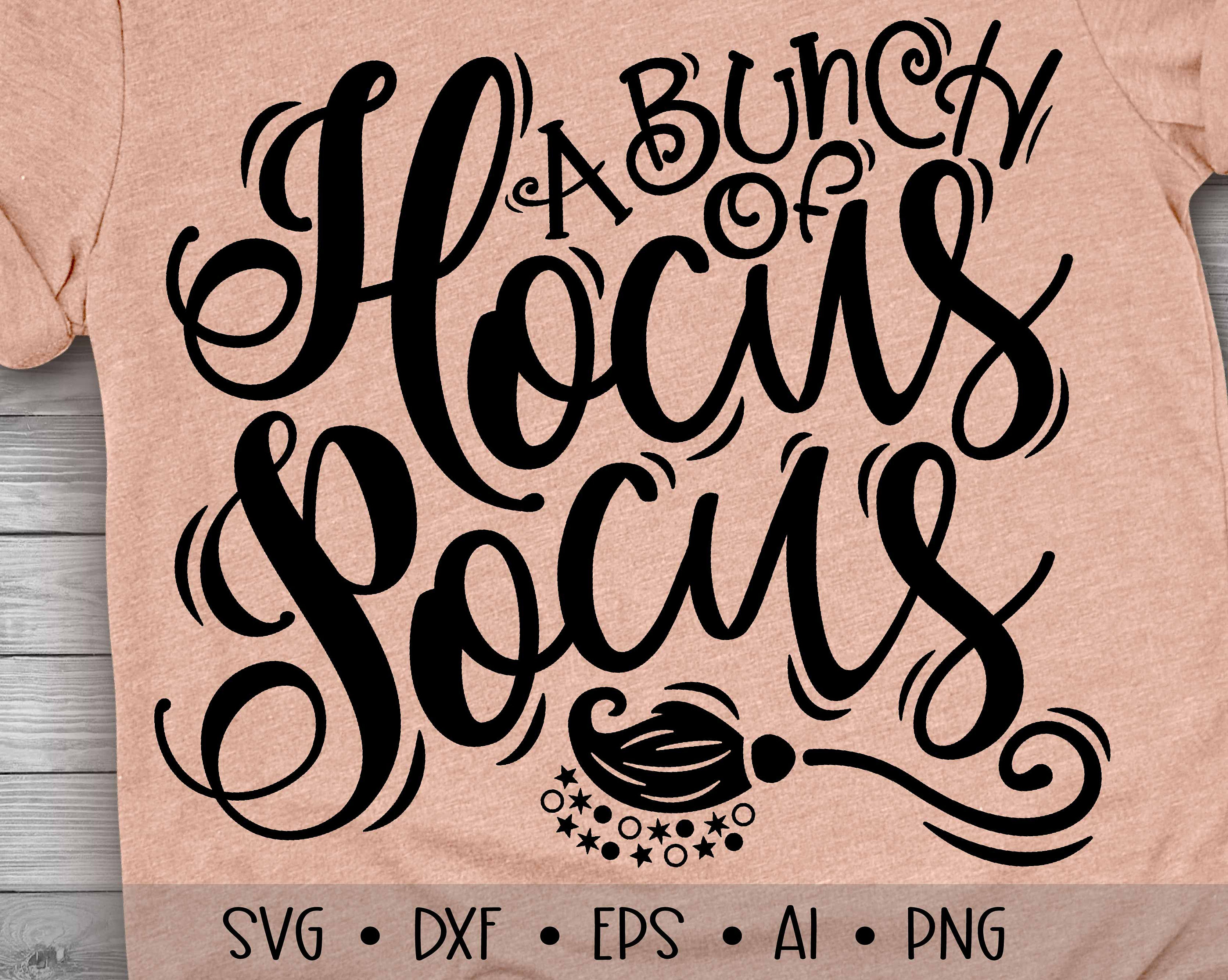 A Bunch of Hocus Pocus Halloween Svg Hocus Pocus Spell on - Etsy