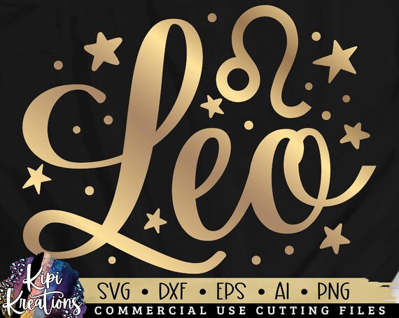 Leo SVG Zodiac SVG Horoscope Svg Astrology Signs Svg - Etsy