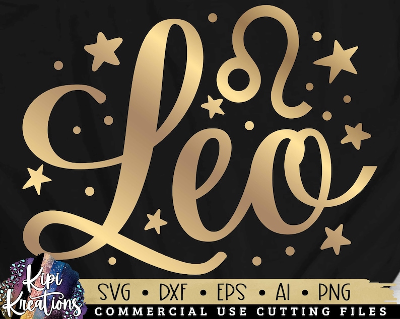 Leo SVG Zodiac SVG Horoscope Svg Astrology Signs Svg - Etsy