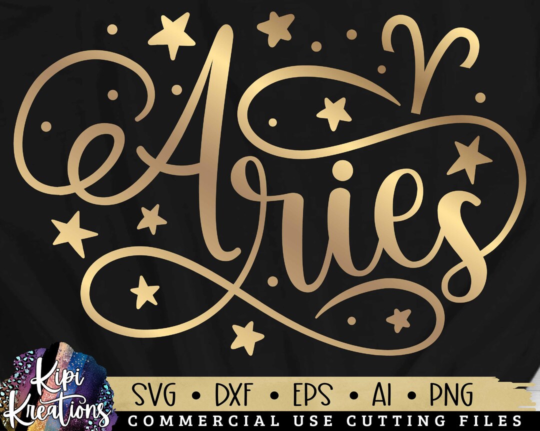 Aries SVG, Zodiac SVG, Horoscope Svg, Astrology Signs Svg, Zodiac ...