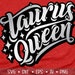 Taurus Queen Svg, Birthday Queen Svg, It's My Birthday Svg, Afro Queen ...