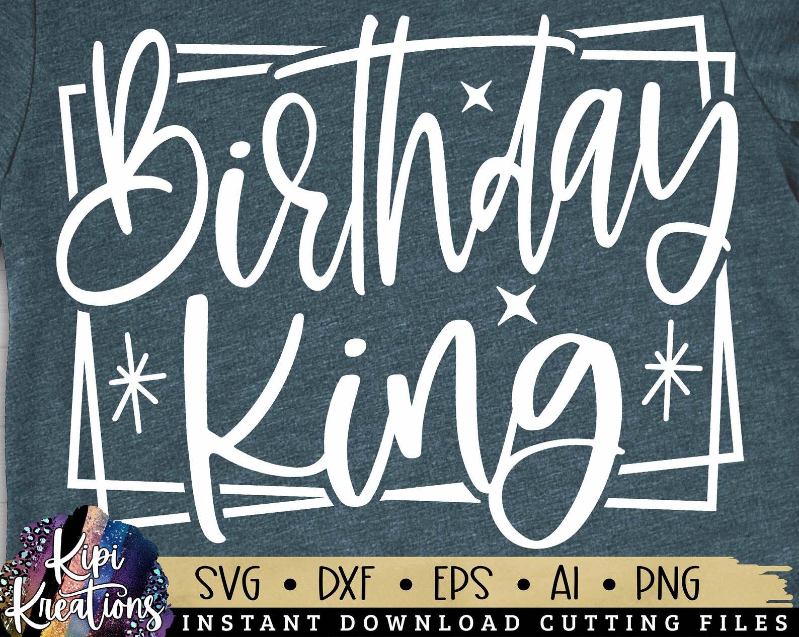 Birthday King Svg Birthday Svg Birthday Saying Svg Birthday | Etsy