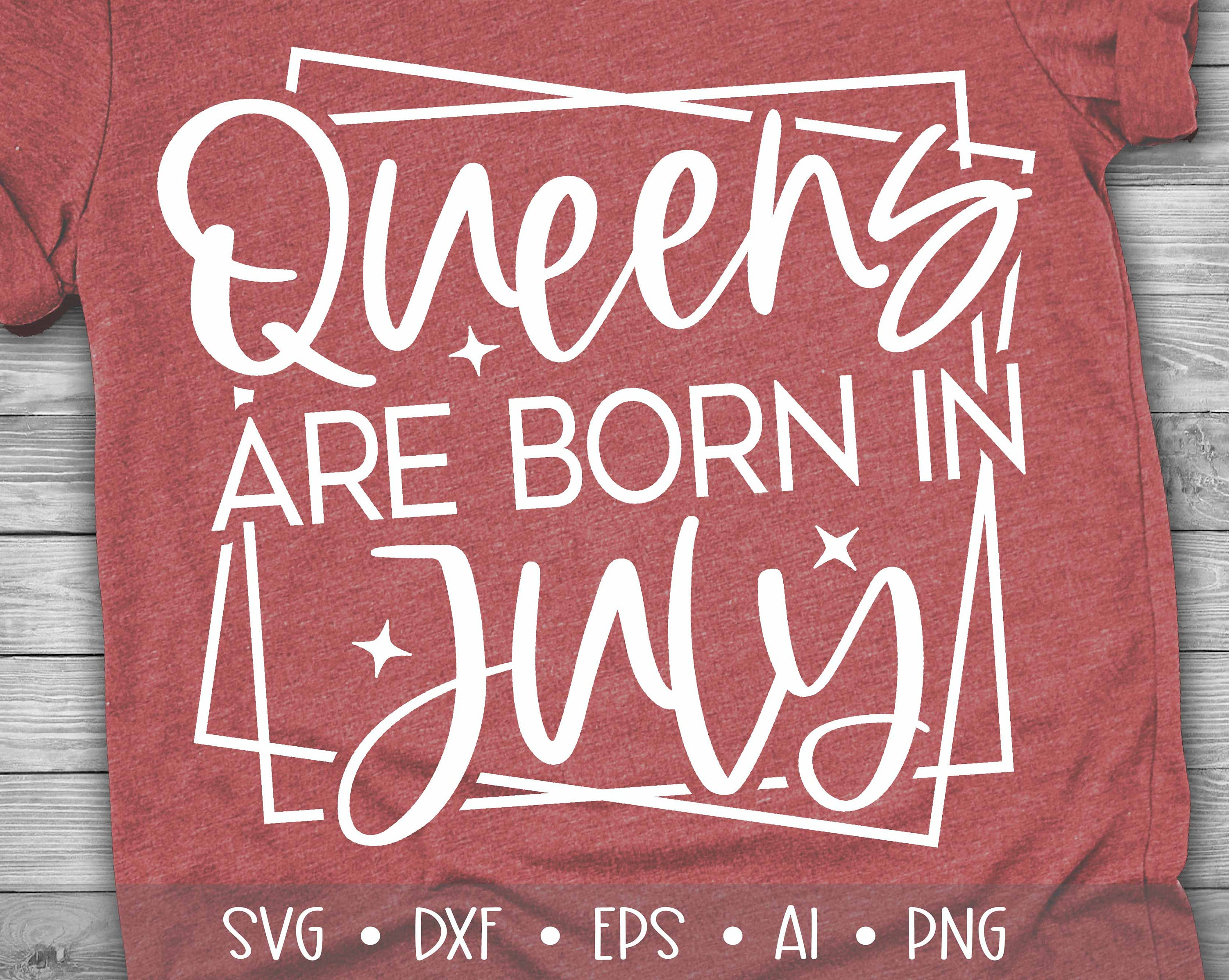 Queens Are Born in July Svg Birthday Svg July Queen Svg - Etsy
